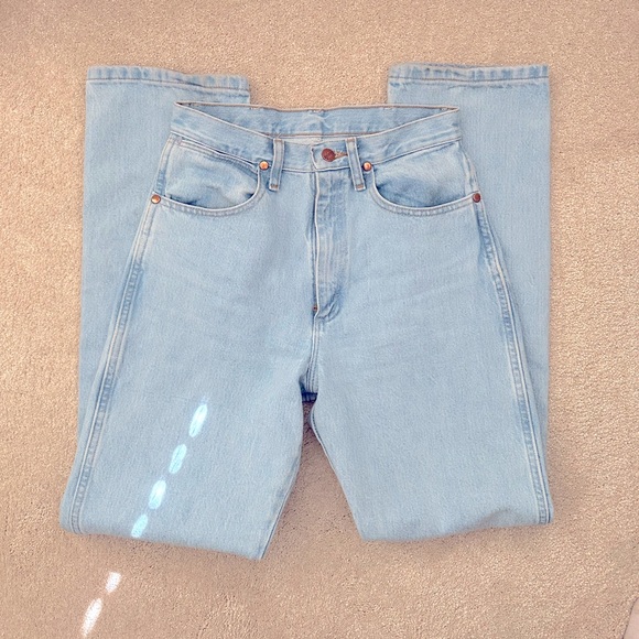 Wrangler | Jeans | Wrangler Wmns Cowboy Cut Slim Fit Jean Bleach Size 7 | Poshmark